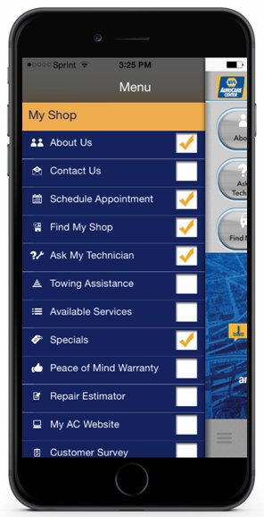 NAPA AutoCare App